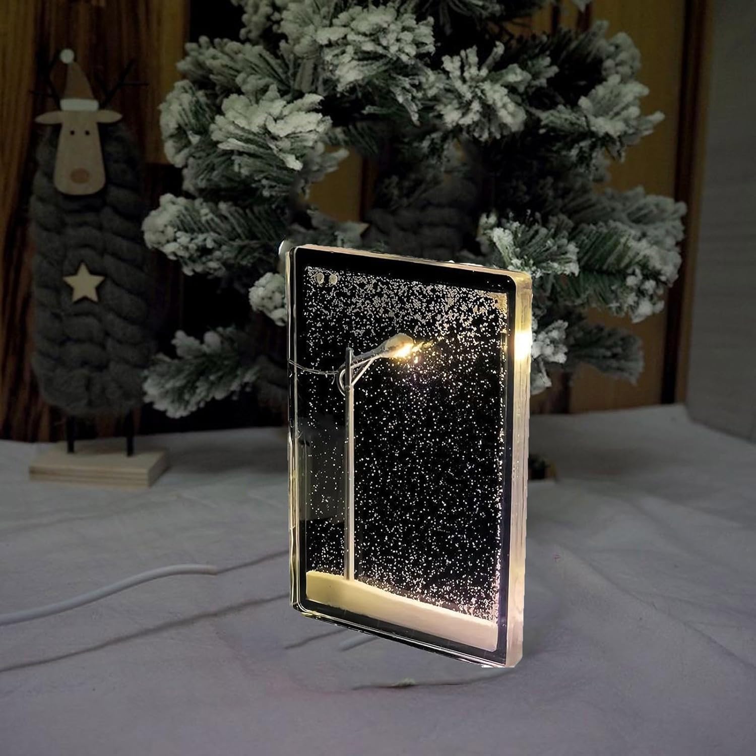 Street Light Snow Globe Street Light Snow