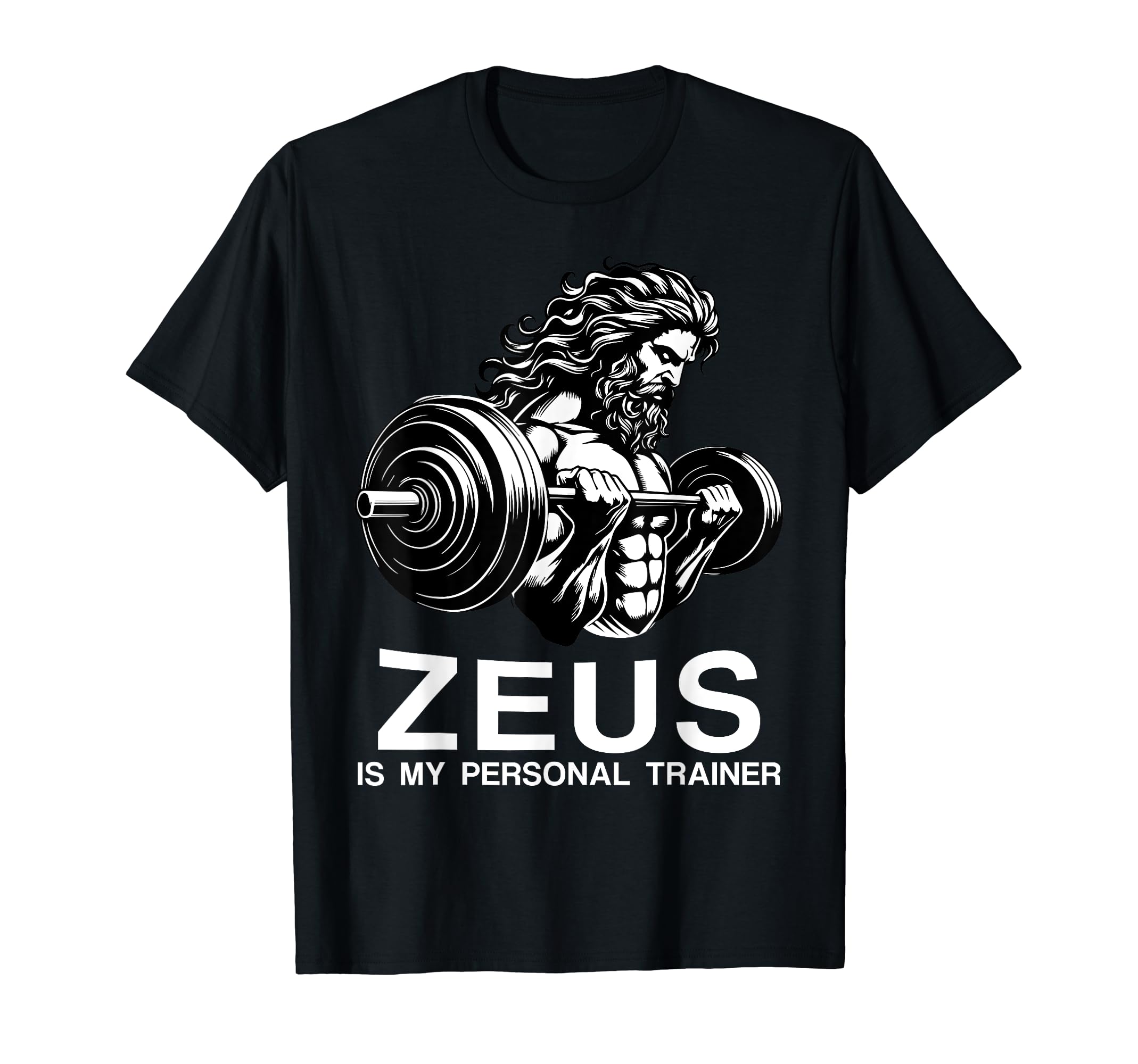 Amazon.com: Zeus Greek God Bodybuilder Gym Fitness Workout T-Shirt : Clothing, Shoes & Jewelry