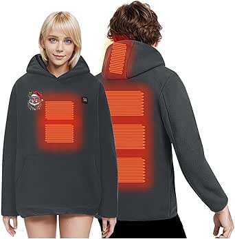 Amazon.com: Unisex Heated Jacket For Women And Men Electric USB ...