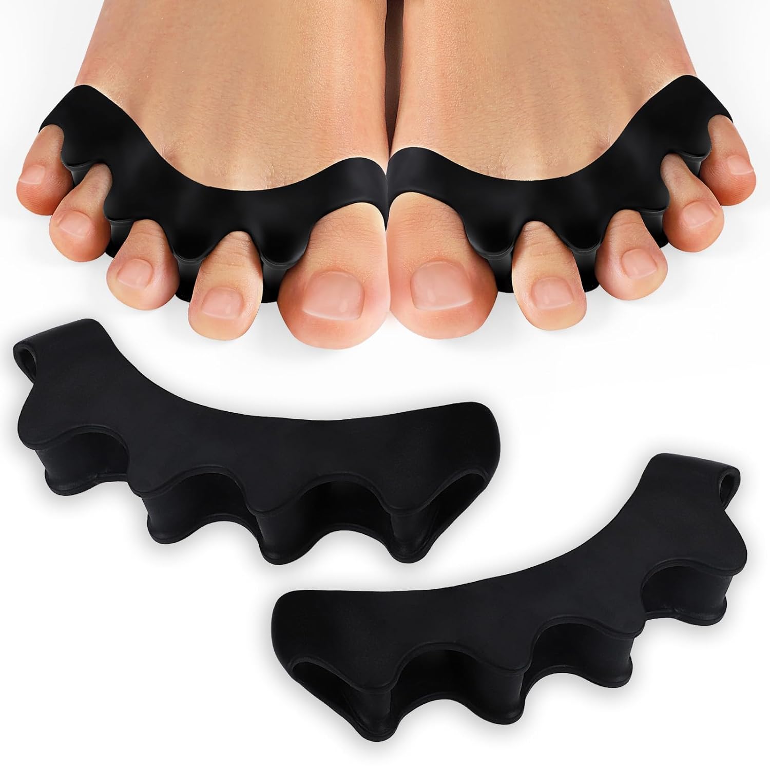 Amazon.com: Welnove Extra Large Toe Separator Bunion Corrector - Extra ...