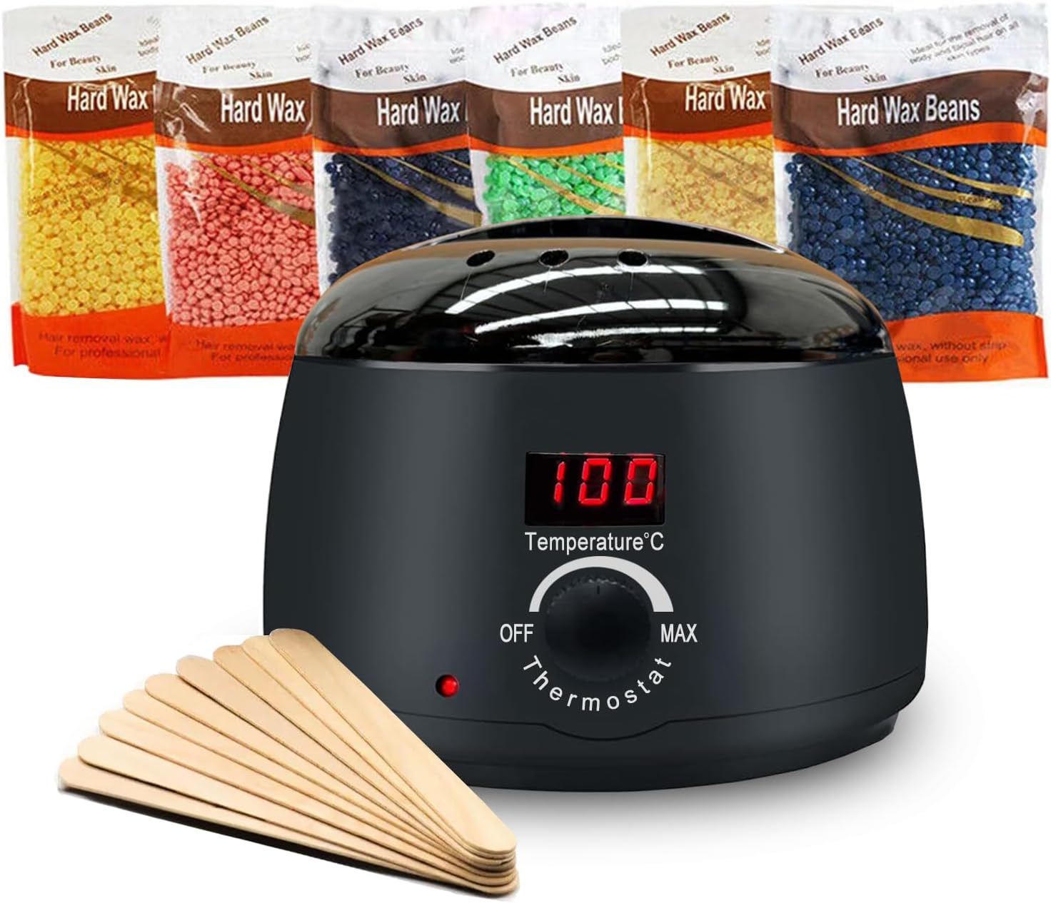 Yotsuba Digital Waxing Kit - Professional Hair Removal for Women and ...