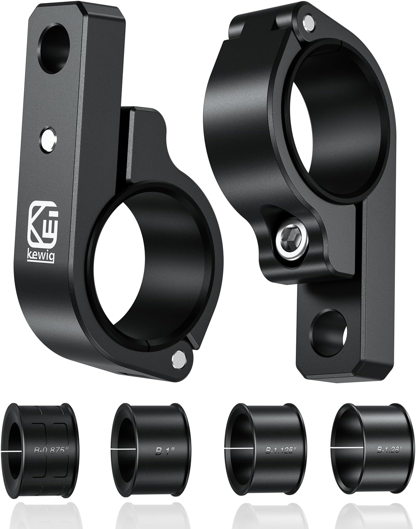 Amazon.com: Audak 1 Pair Aluminum Mounting Bracket Kit Tube Clamp for 1 ...