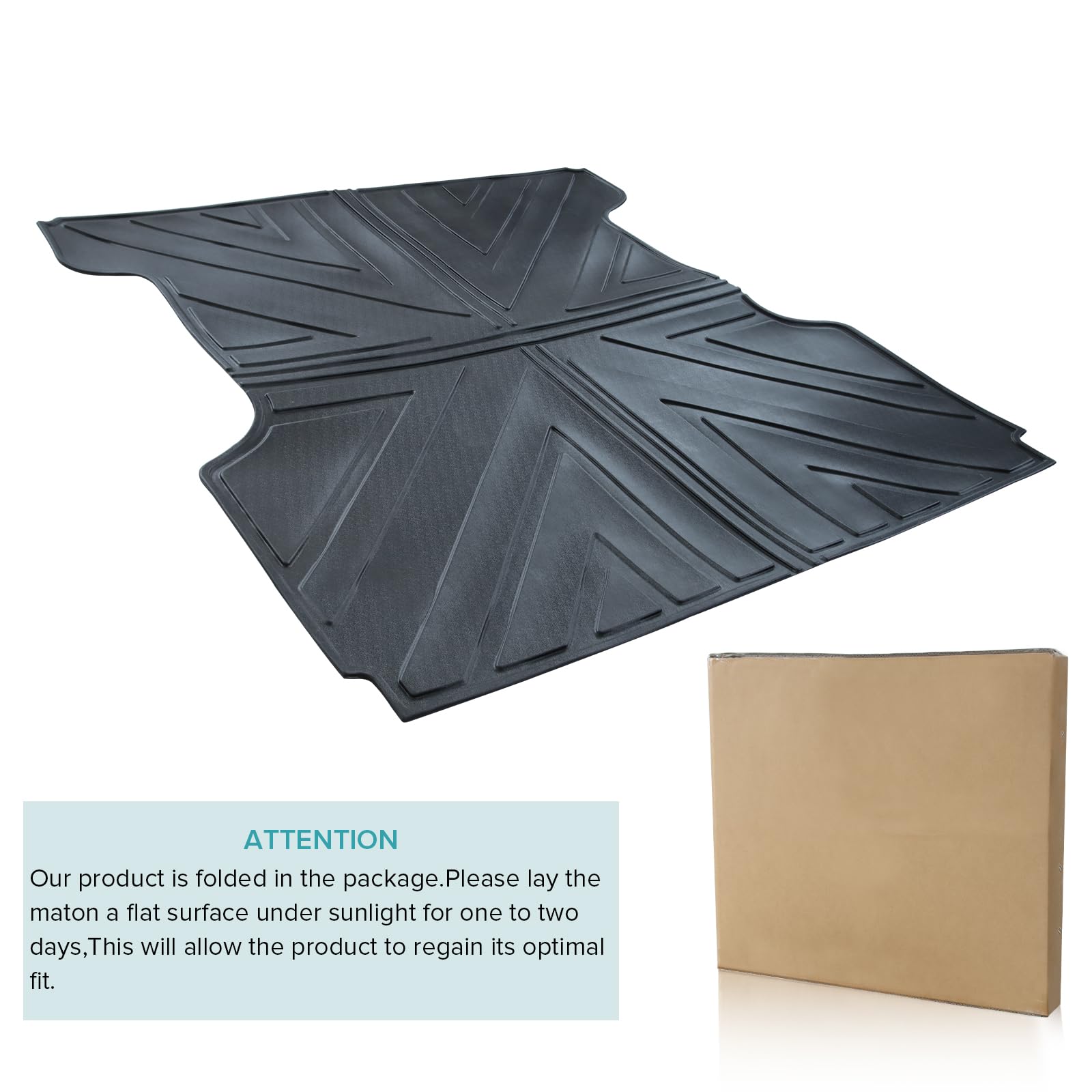 SCITOO Truck Bed Mat Fits For 1999-2016 Ford F250 F350 F450 6.8FT,All ...