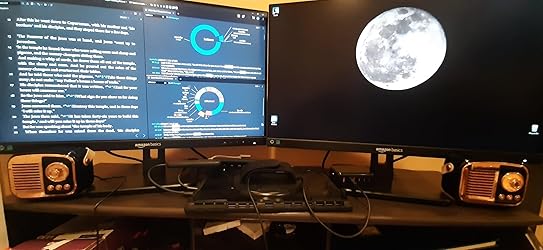 Amazon.com: Amazon Basics 24-inch IPS Monitor 75 Hz Powered with AOC ...