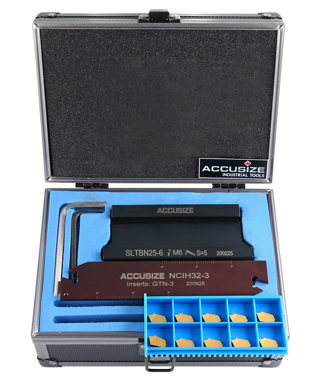 Snapklik.com : Accusize Industrial Tools 1 Self-Lock Block Sltbn25.4-6