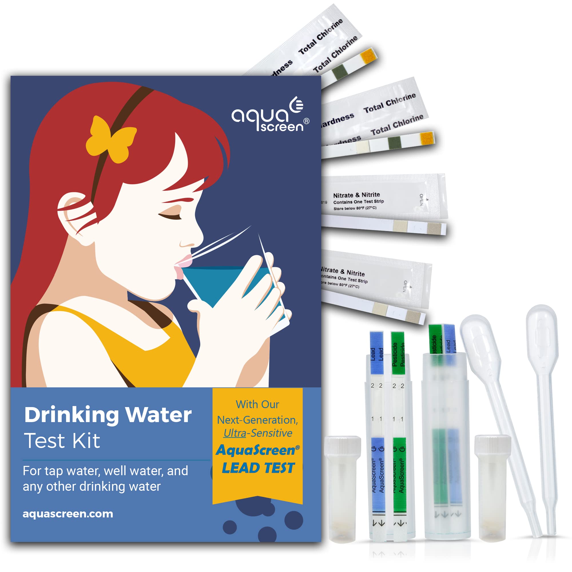 Snapklik.com : Premium Drinking Water Test Kit For Well And Tap Water ...