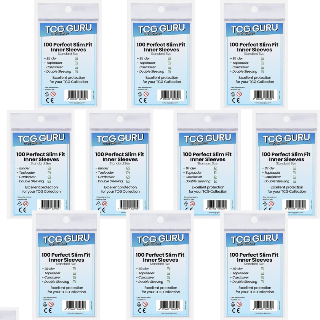 4x100 TCG Guru Perfect Size Fit Inner Sleeves 4x100 Soft Sleeves Größe ...