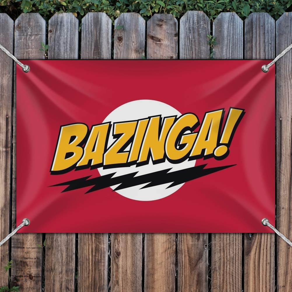 Big Bang Theory Bazinga Logo Sheldon Cooper The Big Bang Theory