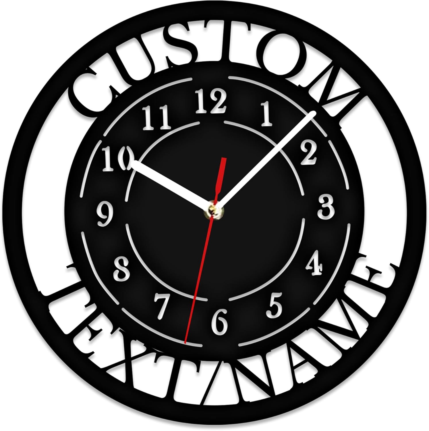Amazon.com: ZQJYQ Personalized Garage Wall Clock, Garage Metal Sign Car ...