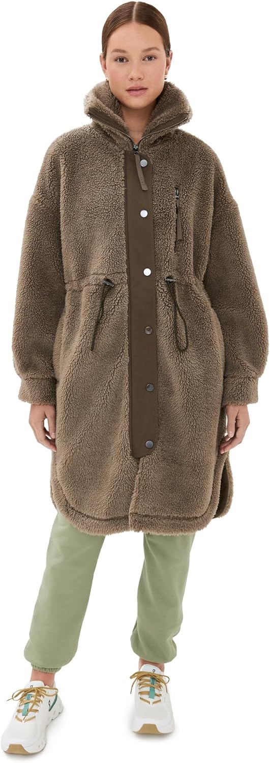 Amazon.com: Varley Women's Jones Coat, Fallen Rock/Crocodile, XL ...