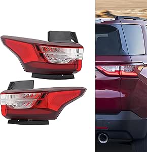 Amazon.com: Hteedy LED Tail Light Assembly For 2018-2021 Chevrolet ...