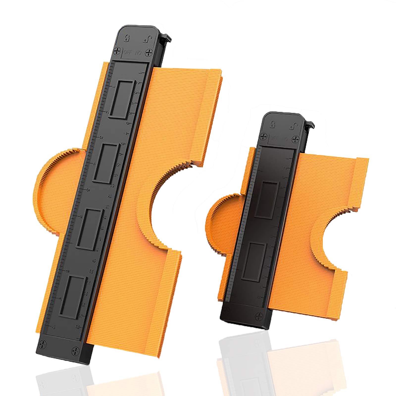 Buy Contour Gauge with Lock, Contour Gauge Profile Tool 10+6 Inch ...