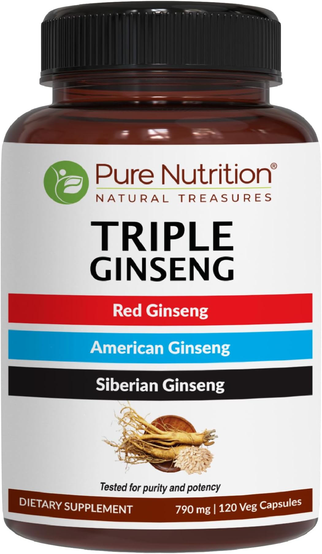 Amazon.com: Nature's Bounty Ginseng Complex Herbal Health Capsules 75 ...