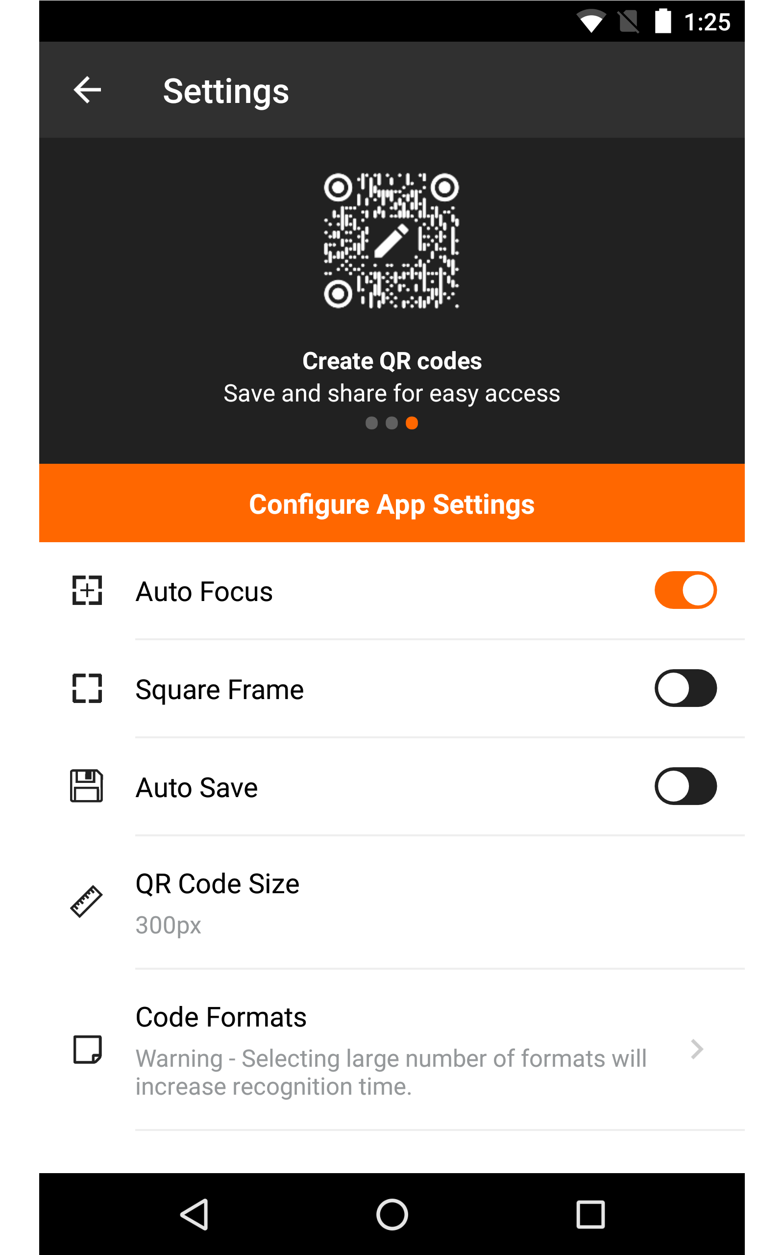 QR Lens - Powerful QR & Barcode Scanner - App on Amazon Appstore