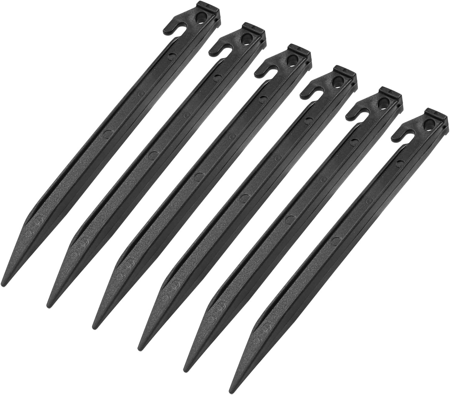 Amazon.com : Litoexpe 9 Inch Plastic Tent Stakes, 16pcs Ground Stakes ...
