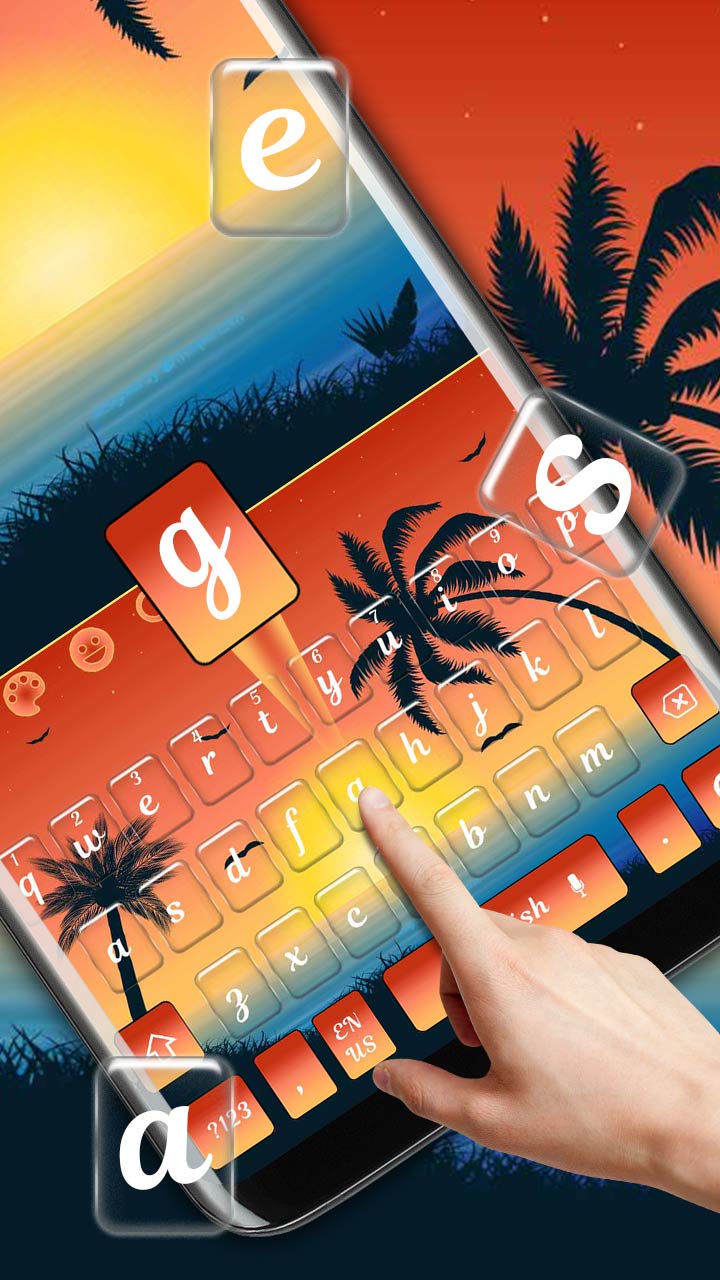 Golden Beach Keyboard Theme:Amazon.com:Appstore for Android