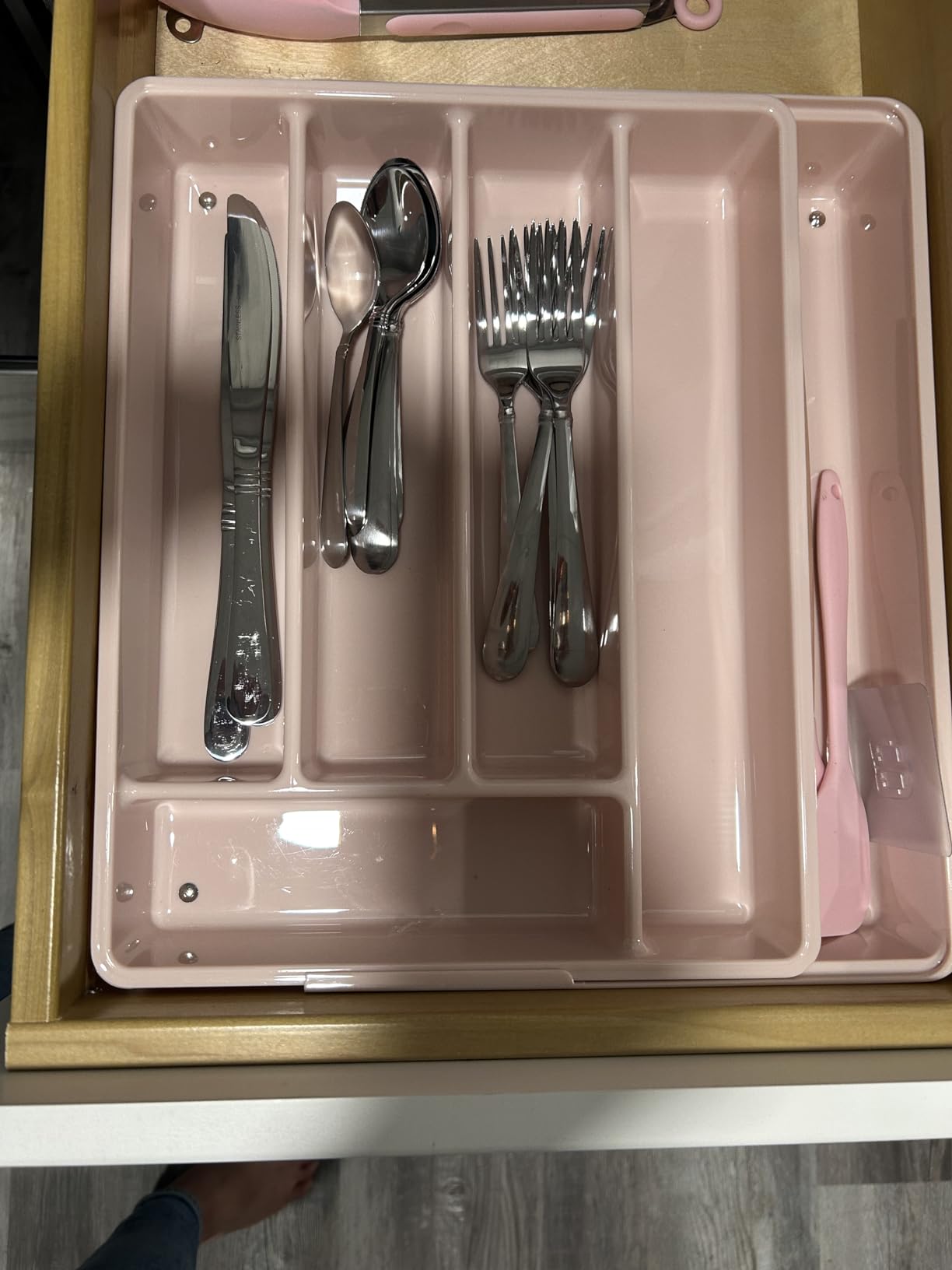 Amazon.com: mDesign Adjustable, Expandable Plastic Kitchen Cabinet ...