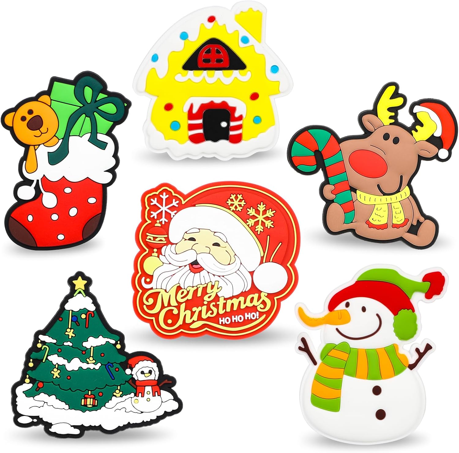 Amazon.com: Fridge Magnets for Kids, Large Cute Christmas Fridge ...
