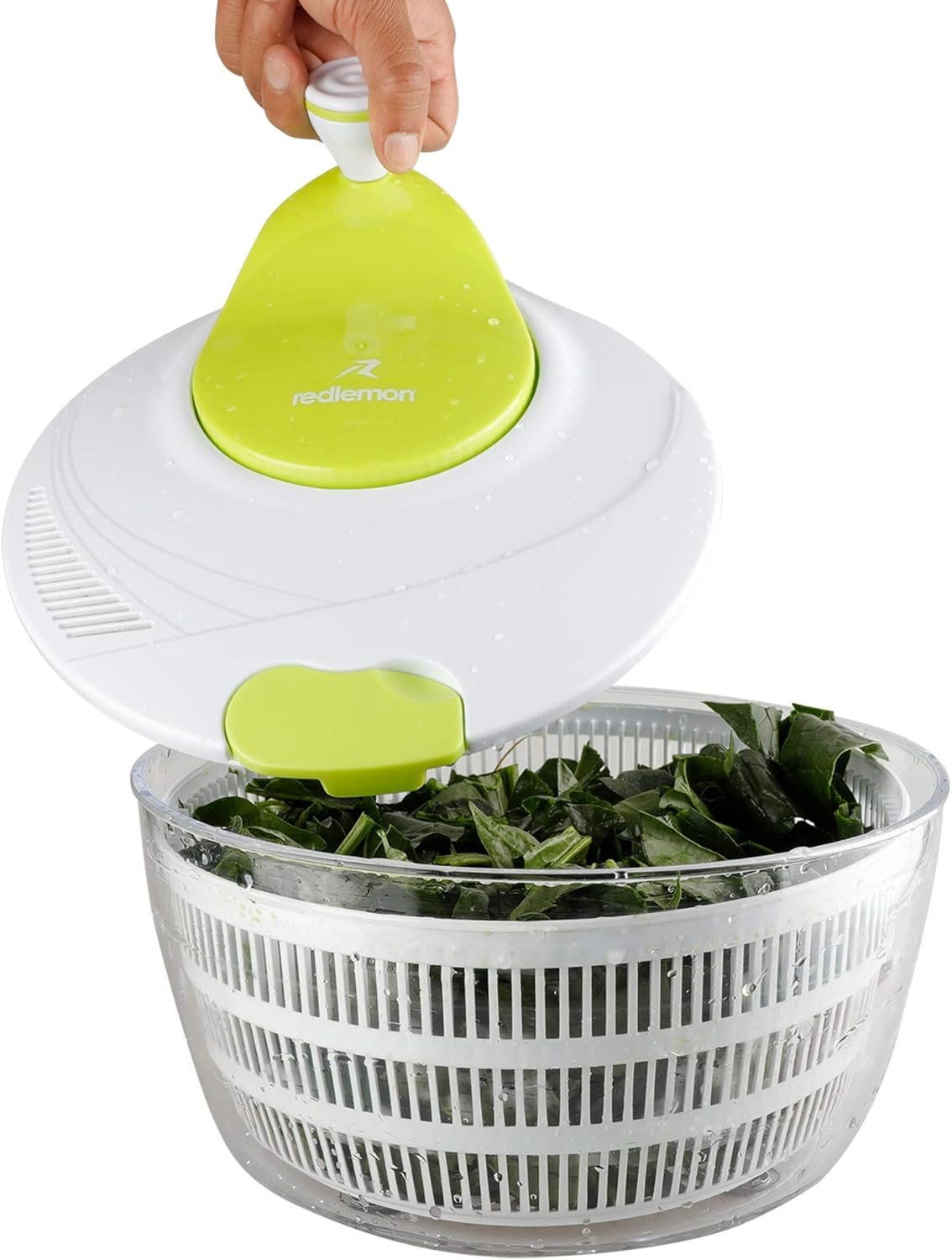 Redlemon Centrifugadora de Ensalada, Escurridora de Verdura y Secadora ...