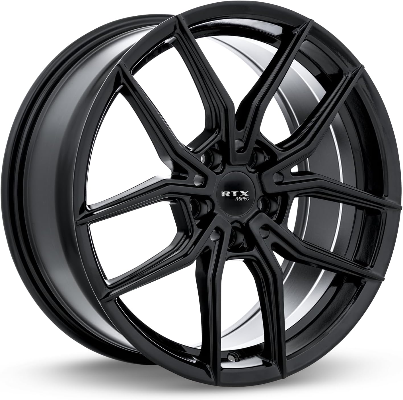 RTX R-Spec SW05 Alloy Wheel Rim Gloss Black Size 17x7.5 Inch Bolt ...