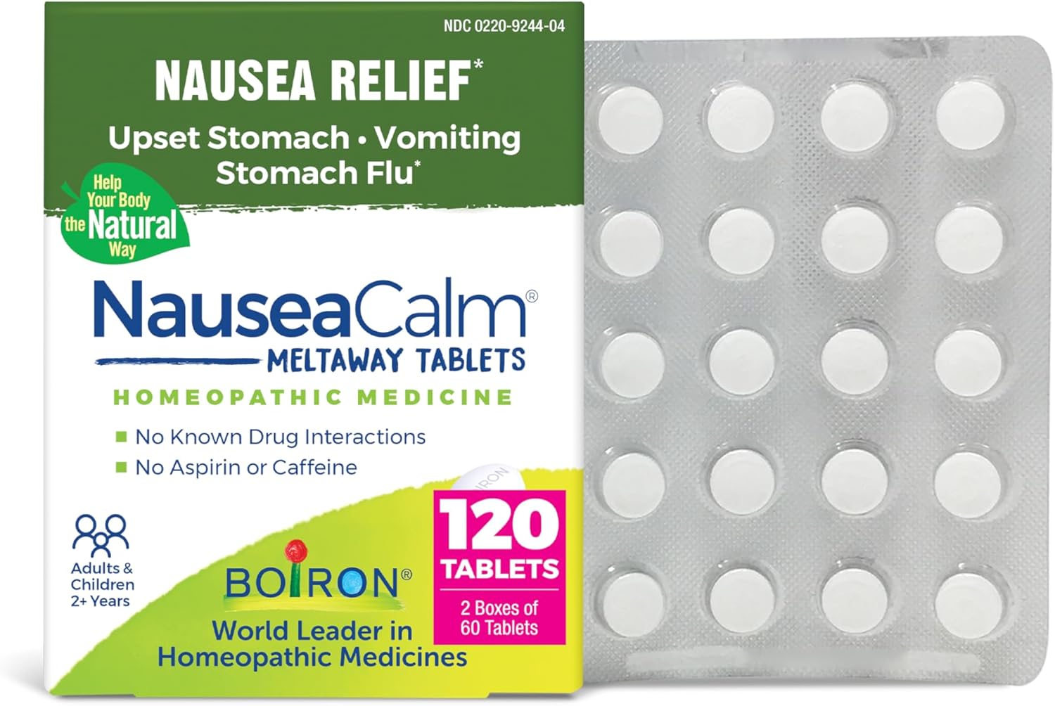 Amazon.com: Boiron NauseaCalm Relief for Upset Stomach, Nausea, and ...