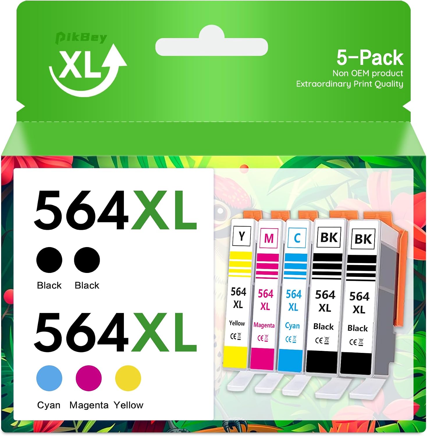 Amazon.com: PikBey 564XL Ink Cartridges Combo Pack Replacement for HP ...