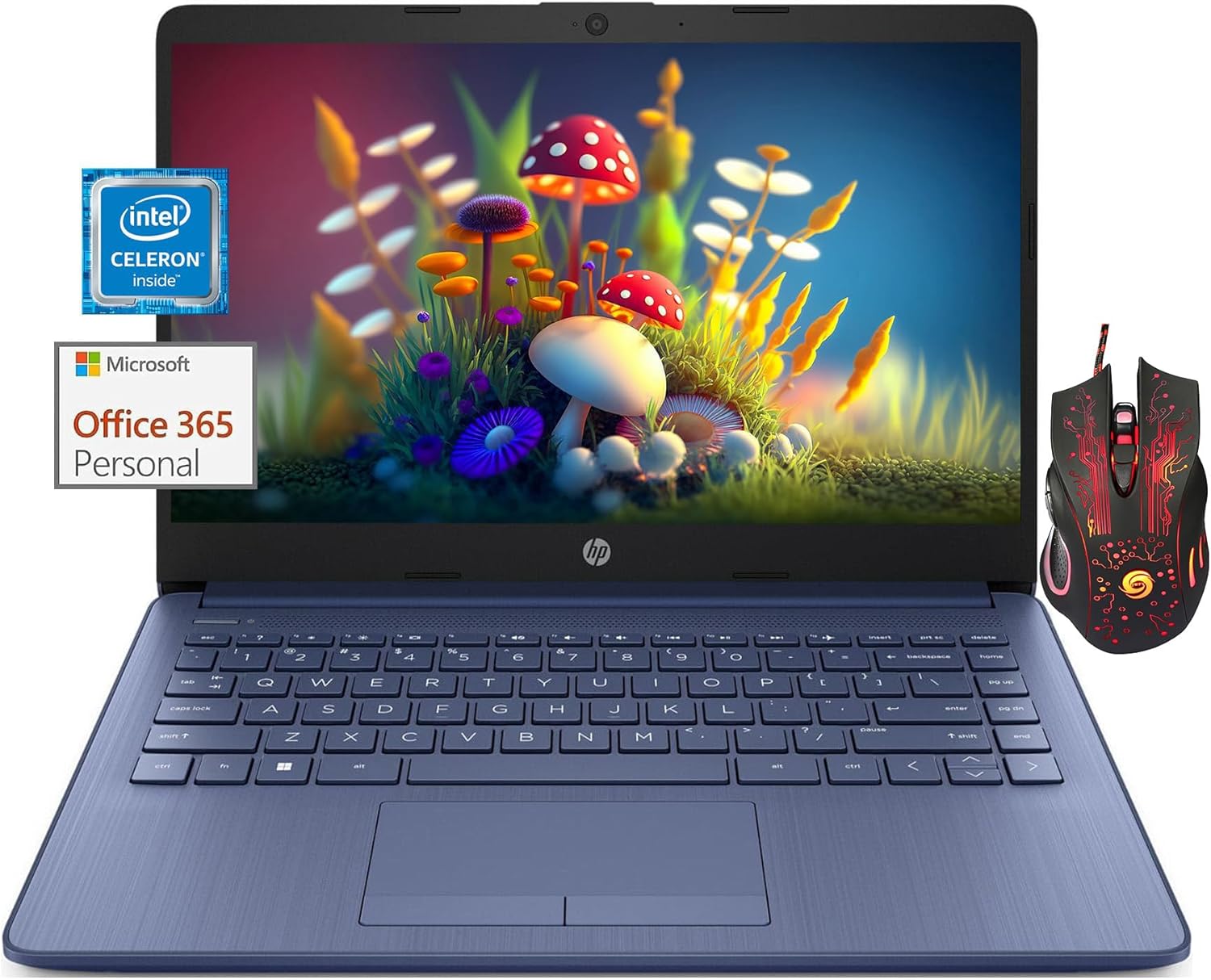 Amazon.com: HP 14" Ultra-Light Laptop for Students and Business - Intel ...