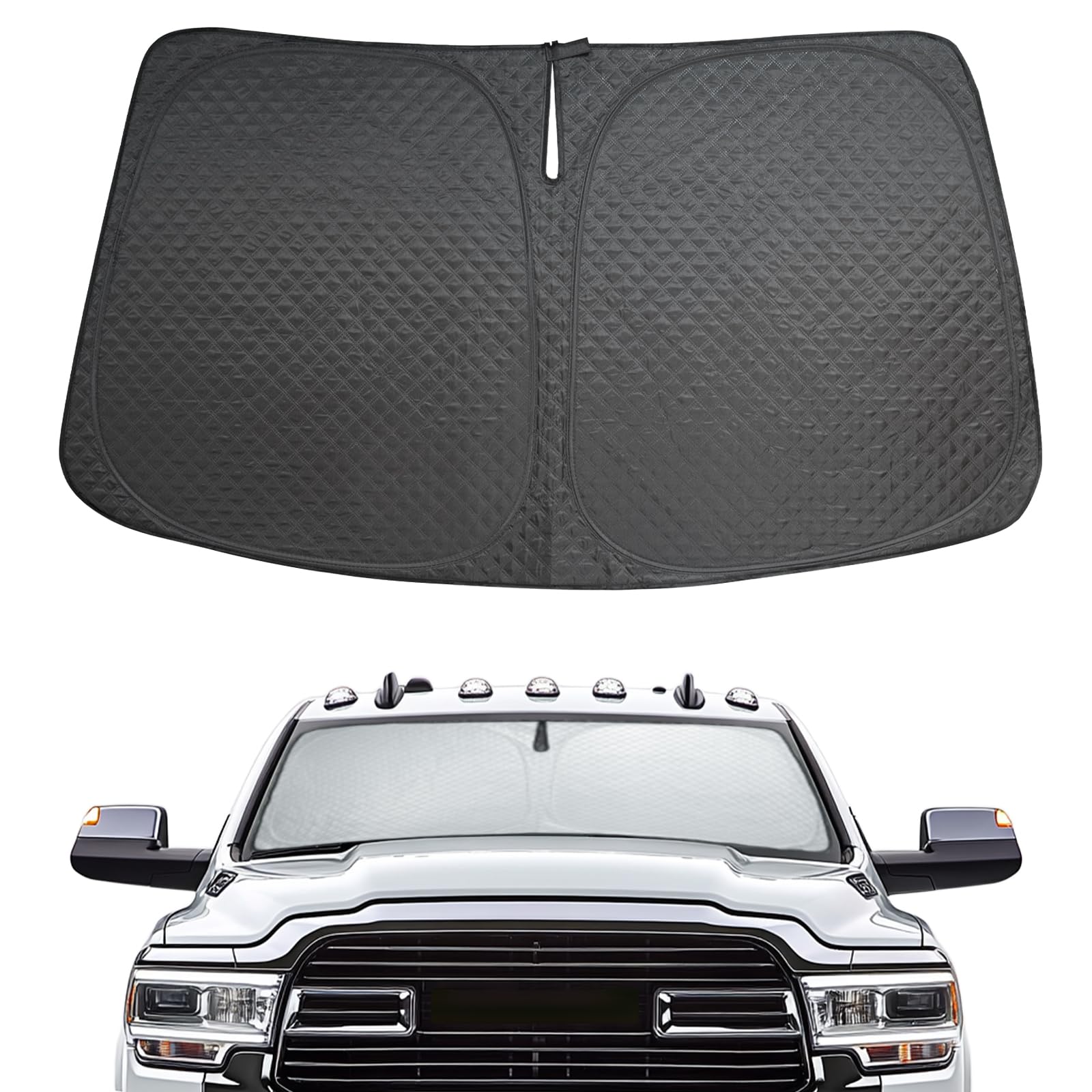 Snapklik.com : Car Windshield Sun Shade 5 Layers Thick For Dodge RAM ...