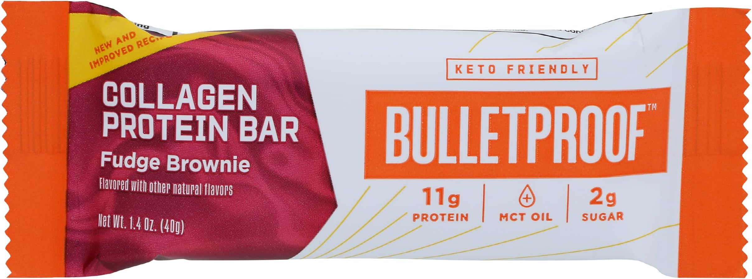 Amazon.com : Bulletproof Collagen Protein Bar Fudge Brownie 1.4 Ounce ...