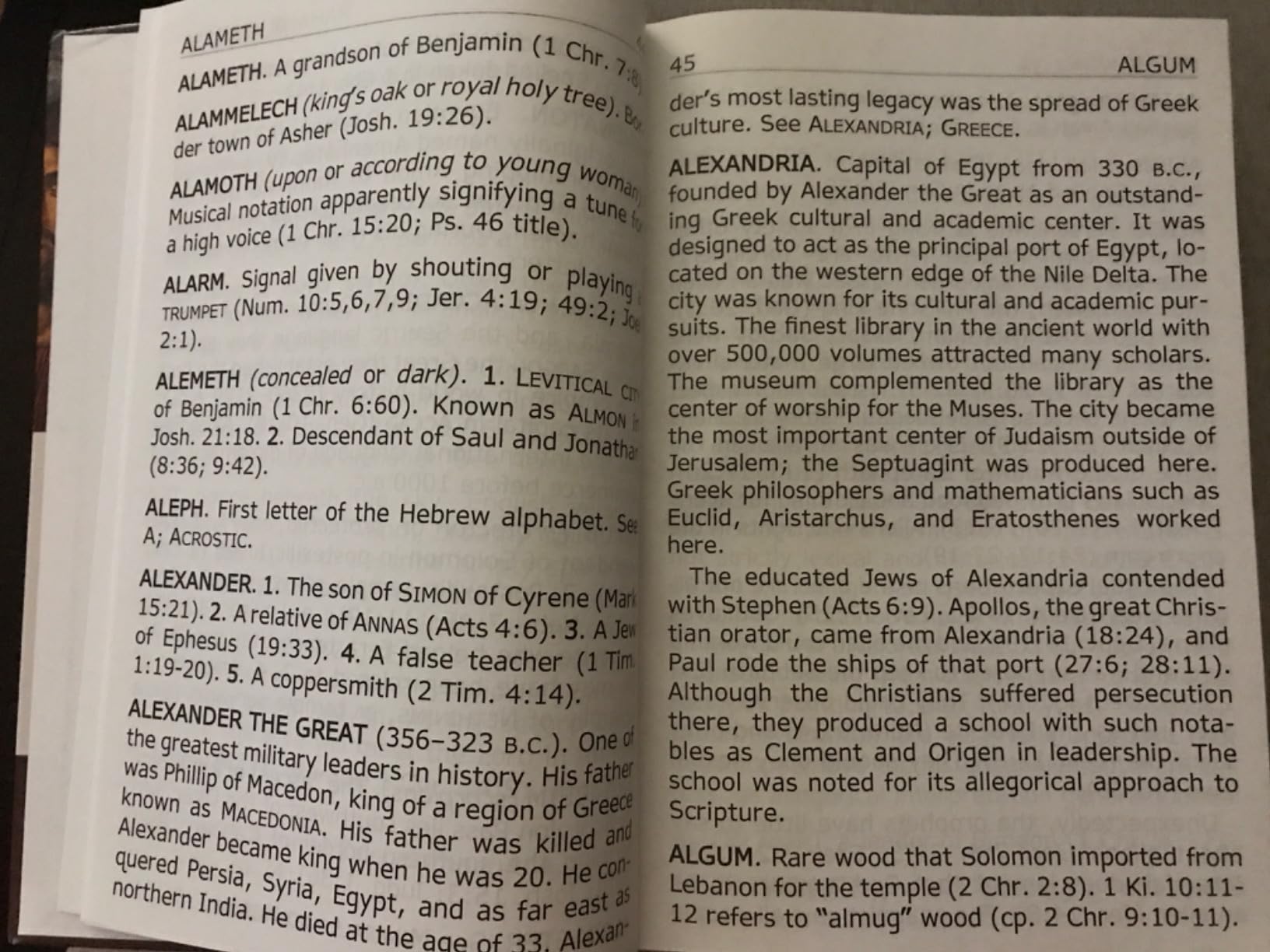 KJV Super Giant Print Dictionary & Concordance: Knight, George W ...