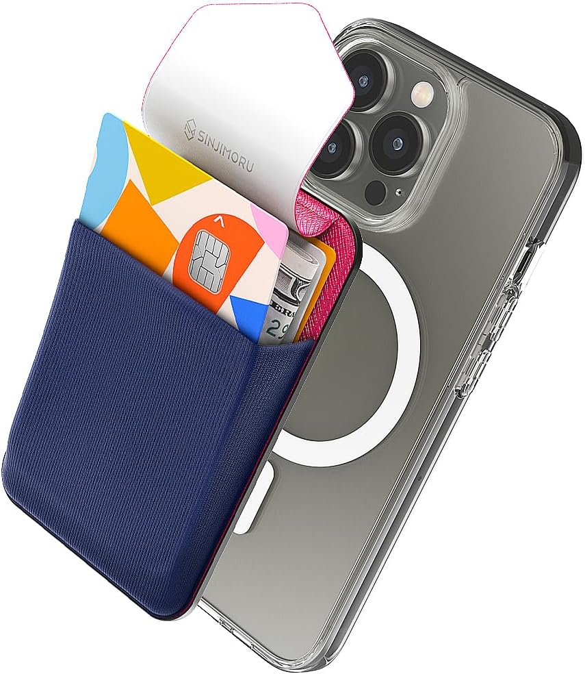 Sinjimoru Privacy Cover Magnetic Card Holder, Magnetic Phone Wallet ...