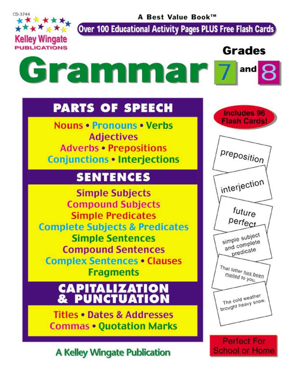 Grammar, Grades 7 - 8: Sullivan, Vicki Gallo: 9780887245008: Amazon.com ...
