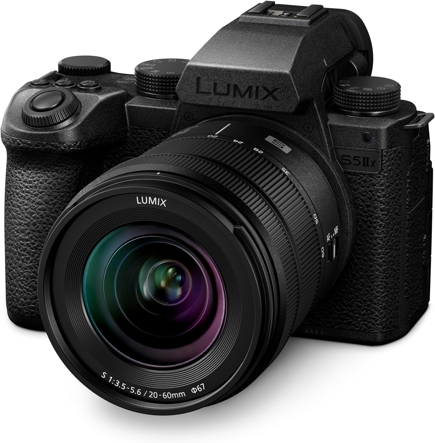 Panasonic LUMIX S5IIX 24.2MP S Series Mirrorless Camera with Phase ...