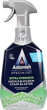 Astonish Specialist Extra Strength Mould & Mildew Stain Blaster Spray ...