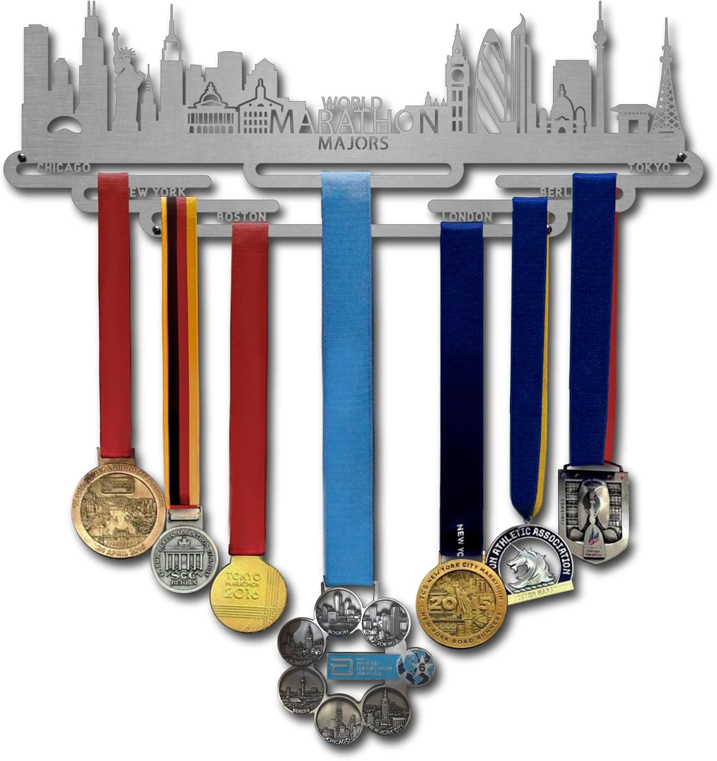 Allied Medal Hangers - World Marathon Majors (Cityscape) - Medal Hanger ...
