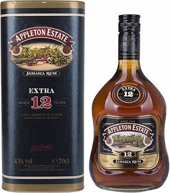 Appleton Appleton 12 Anos 43º - 700 ml : Amazon.es: Alimentación y bebidas