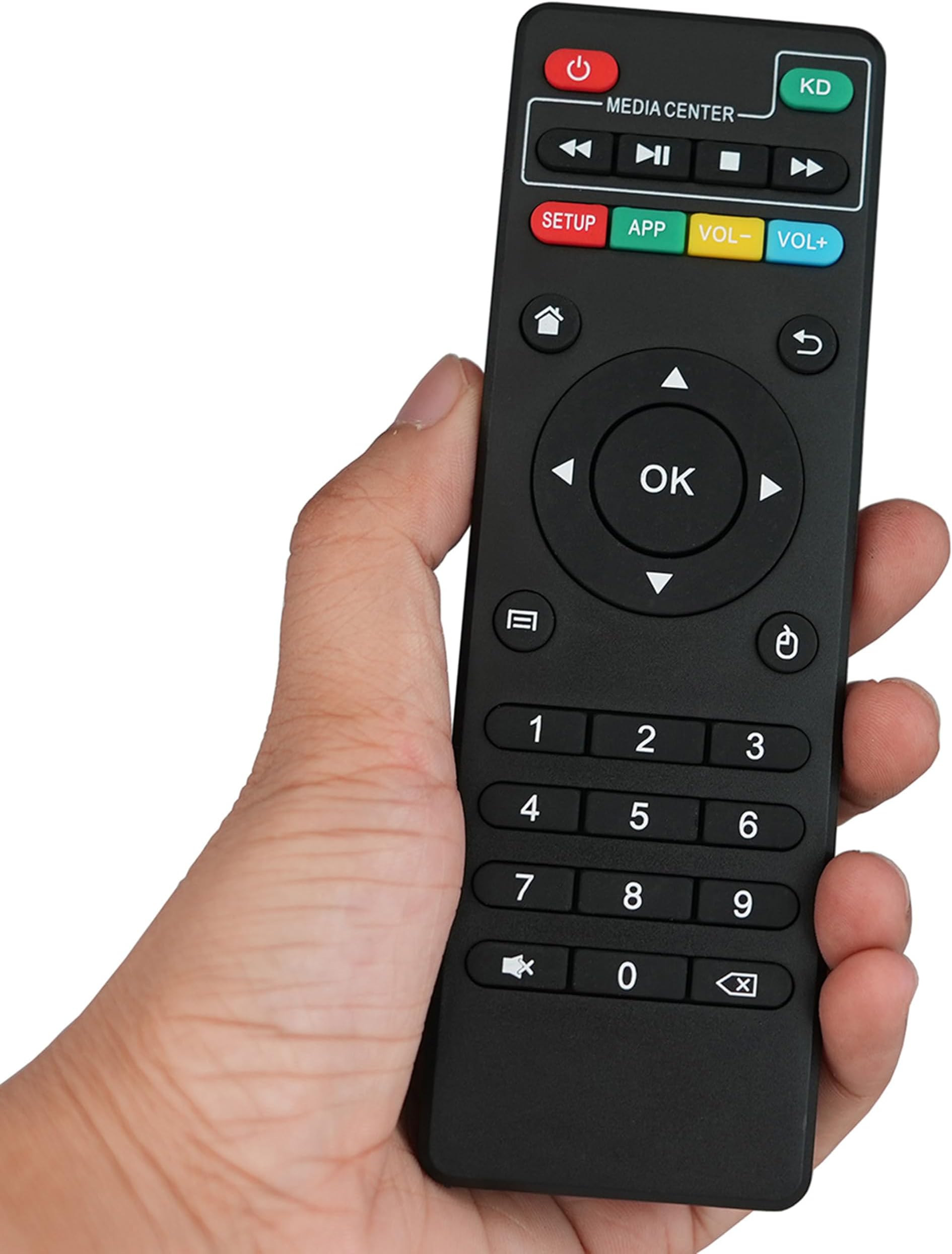 Amazon.com: Android TV Remote Control T95Q H96 H96 MAX TX3 Mini MX10 ...