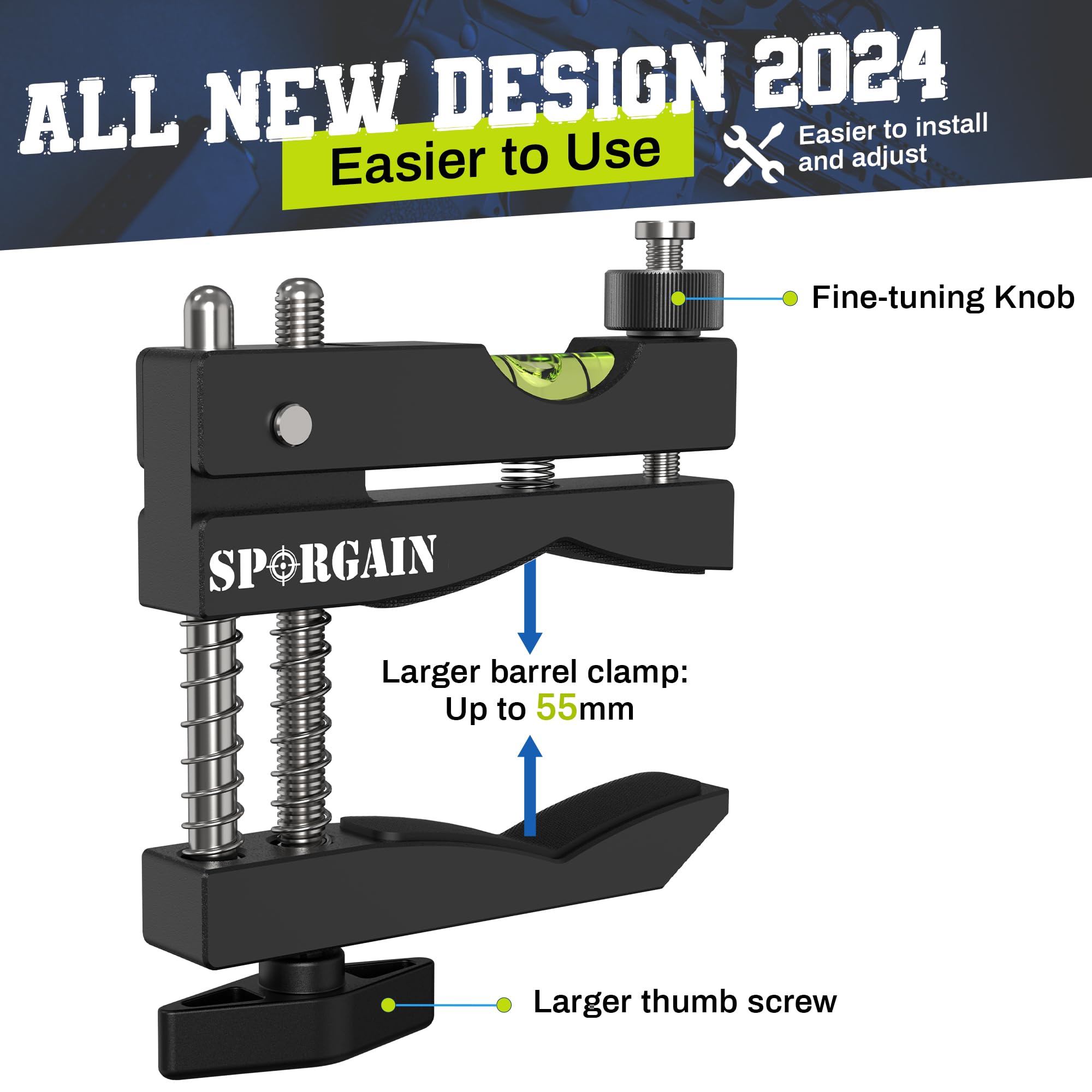 Snapklik.com : Updated New Model Scope Leveling Kit, Scope Mounting ...