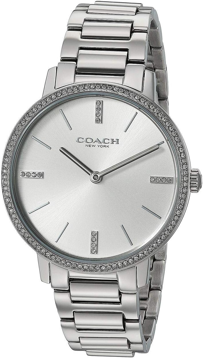 Reloj Coach Dama Color Plateado 14503353 - S007 : Amazon.com.mx: Ropa ...