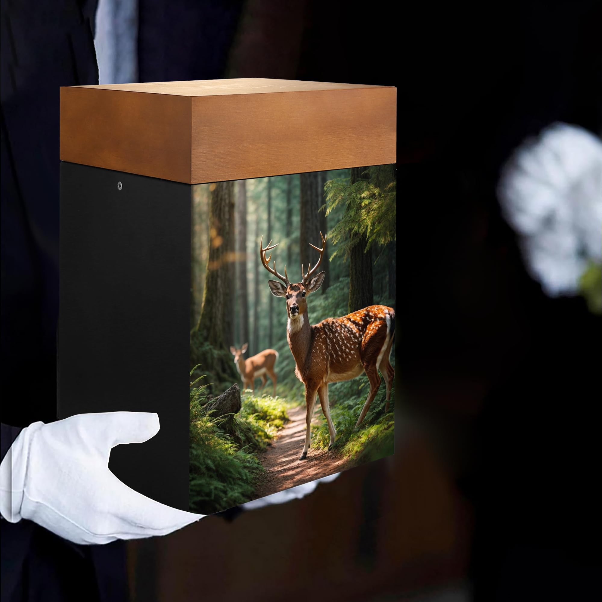 Snapklik.com : Cremation Urns For Human Ashes Adult Male Female, Wooden ...