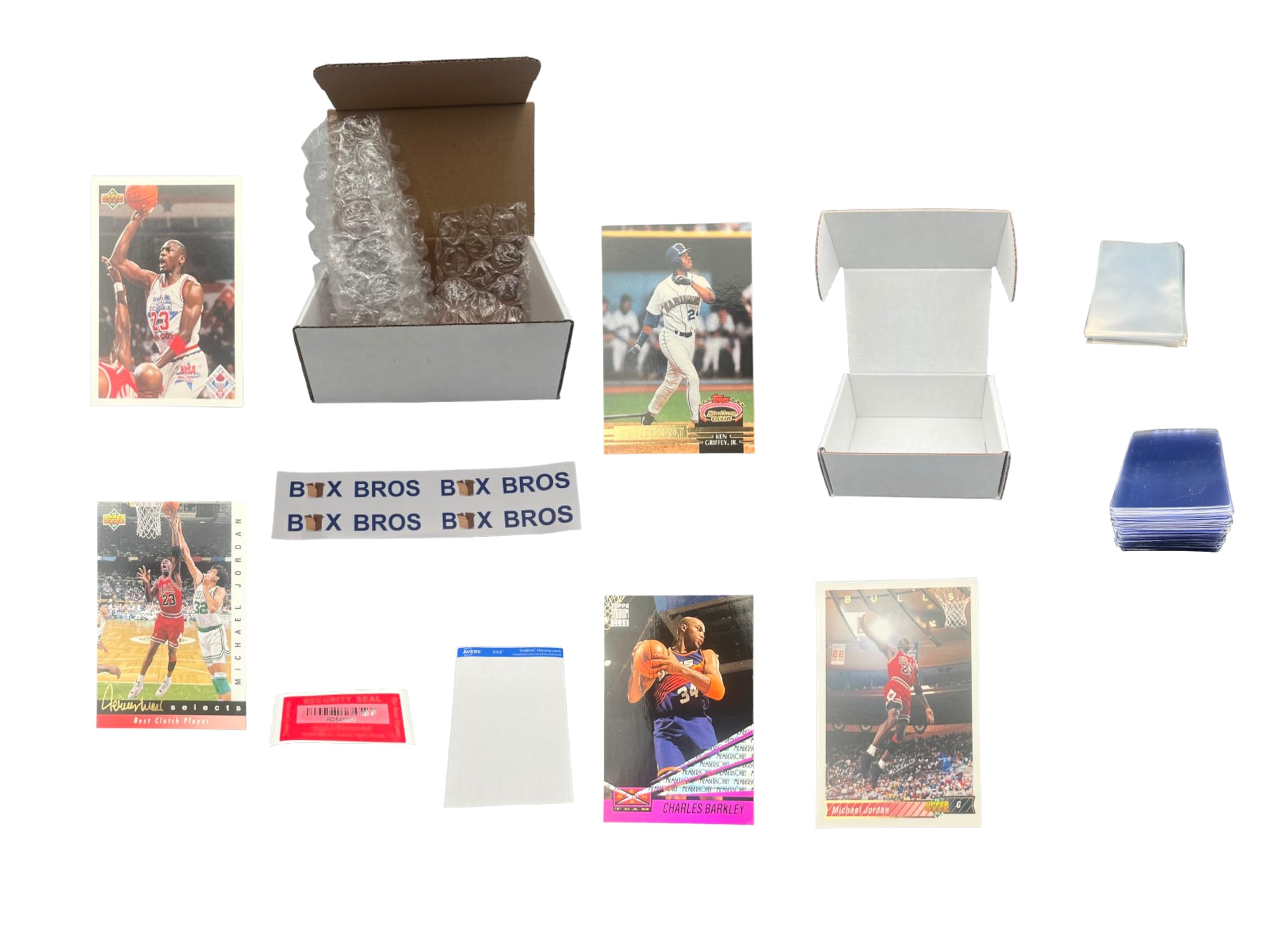 Amazon.com: 50 Card Grading Submission Kit for PSA, CGC, SBC - Box Bros ...