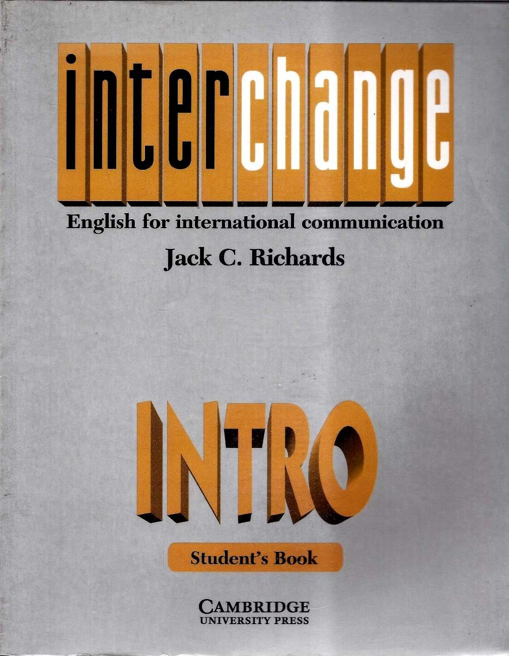 Amazon.com: Interchange Intro Student's book: English for International ...