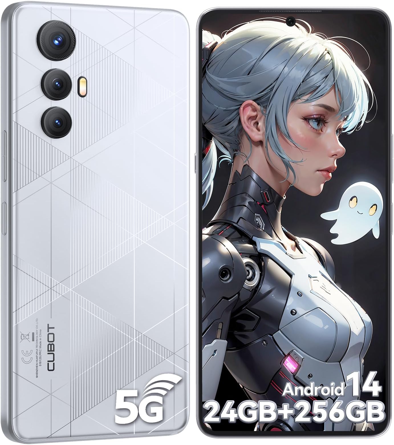 TESLA EXPLR 9 - Smartphone 128 GB, resistente, Android, dual SIM y ...