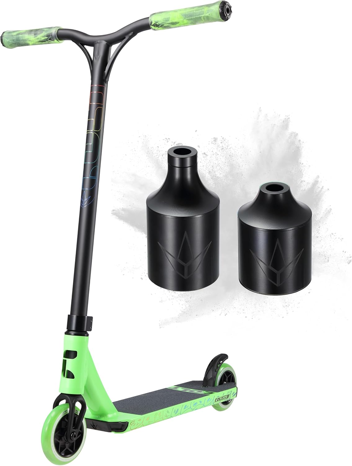 Amazon.com: Envy Scooters COLT S5 Stunt Scooter (Green) with Envy ...