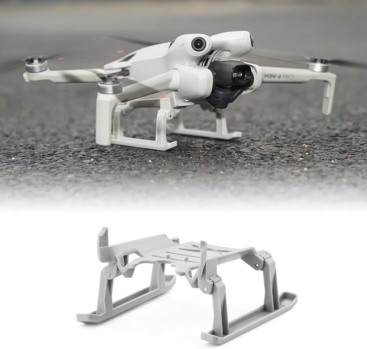 Amazon.com: BRDRC Mini 4 Pro Landing Gear Accessories, Foldable ...