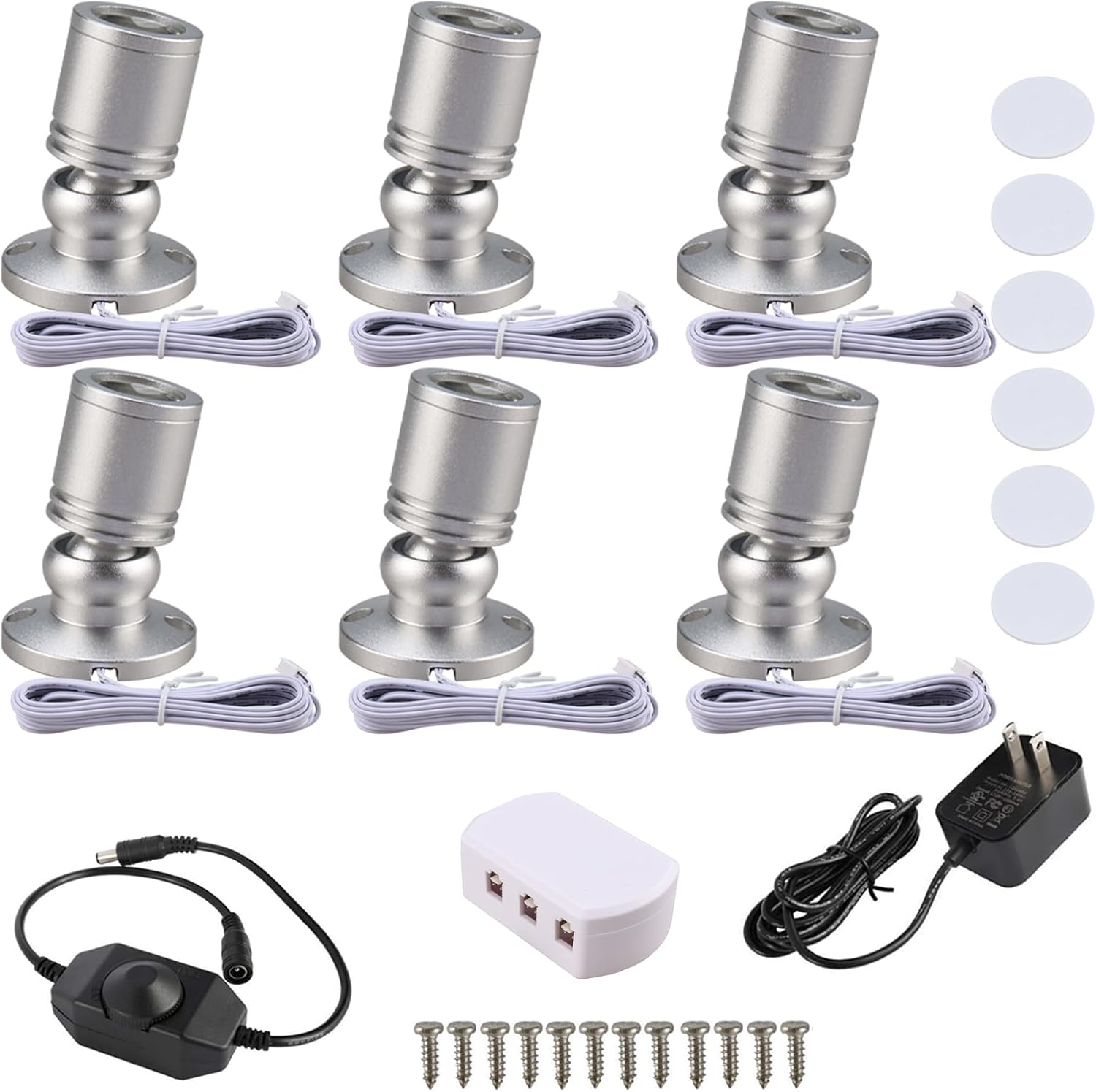 YaeCCC Mini Spotlight,Dimmable LED Spotlight, Jewelry Showcase Display ...