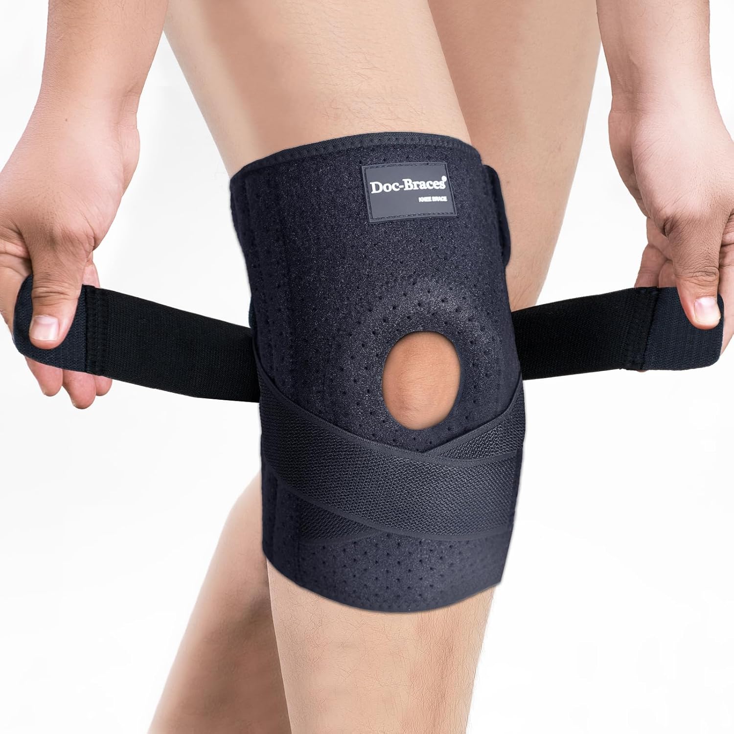 Dr. Brace Knee Brace for Knee Pain, Adjustable Compression Knee Support ...