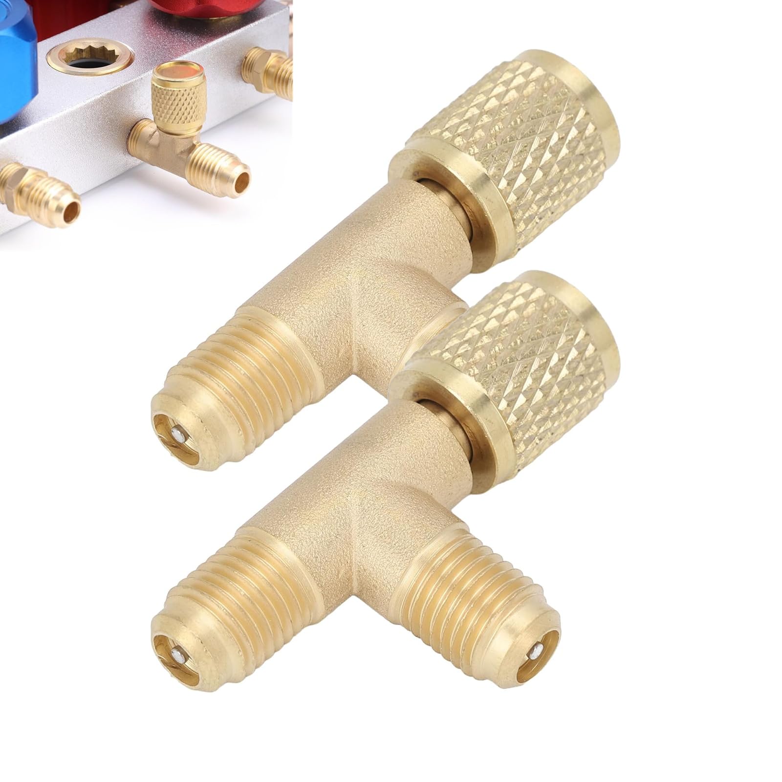 Amazon.com : Quick Coupler Tee Adapter, 2 Pieces Quick Coupler Access ...