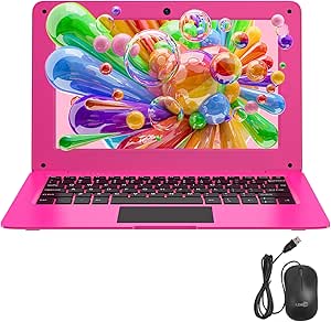 HOARDER 10.1 inch Mini Laptop Computer Netbook PC ideal for Kids Girls ...