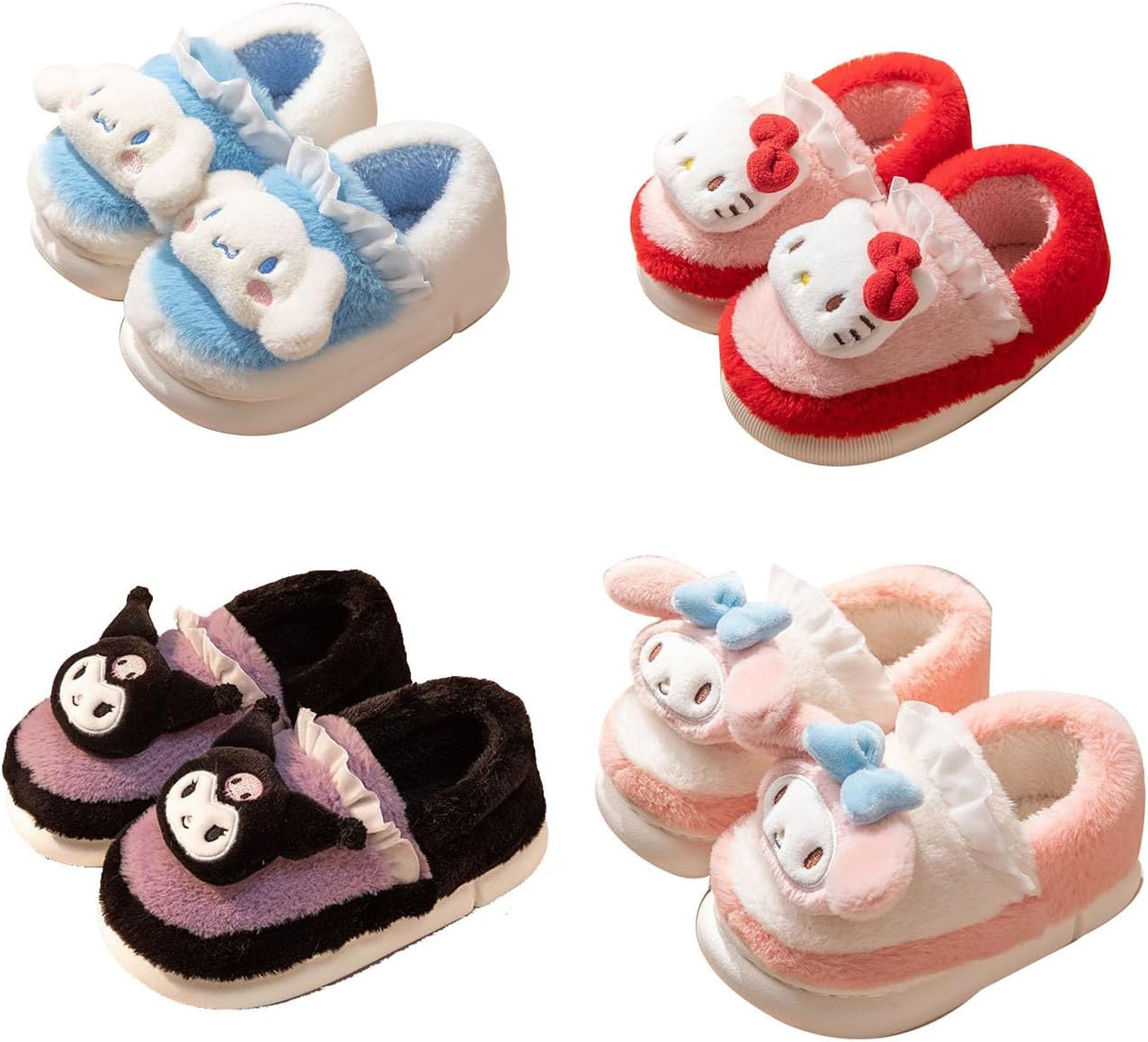 Amazon.co.jp: [VideyS] Cinnamon My Melo Chromi-chan Cotton Slippers ...